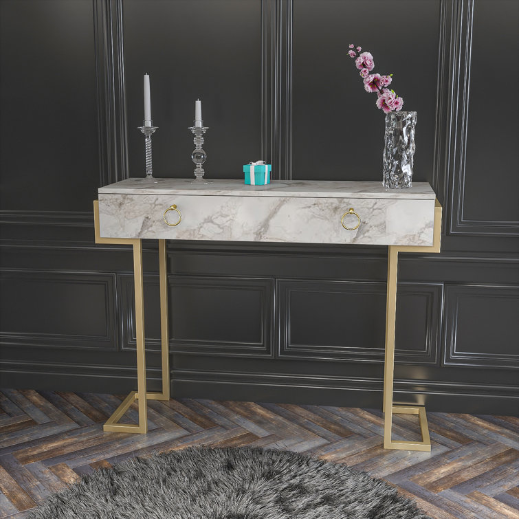 Canora Grey Adelfina 120cm Console Table | Wayfair.co.uk